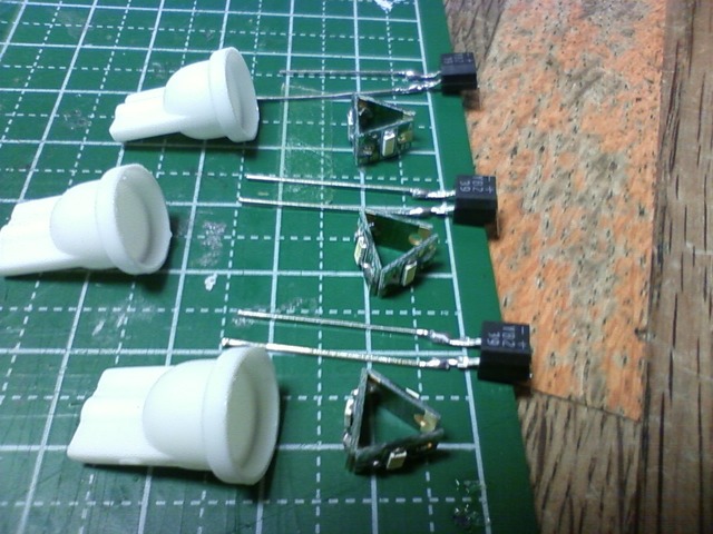 LED自作＜失敗例＞ T10ウエッジタイプ （その3）: ジムニー JA11 メンテ （ ターボ レストア編